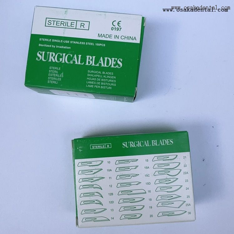Dental Surgical Blade Stainless Steel 100pcs/box OSA-L088 - Buy ...